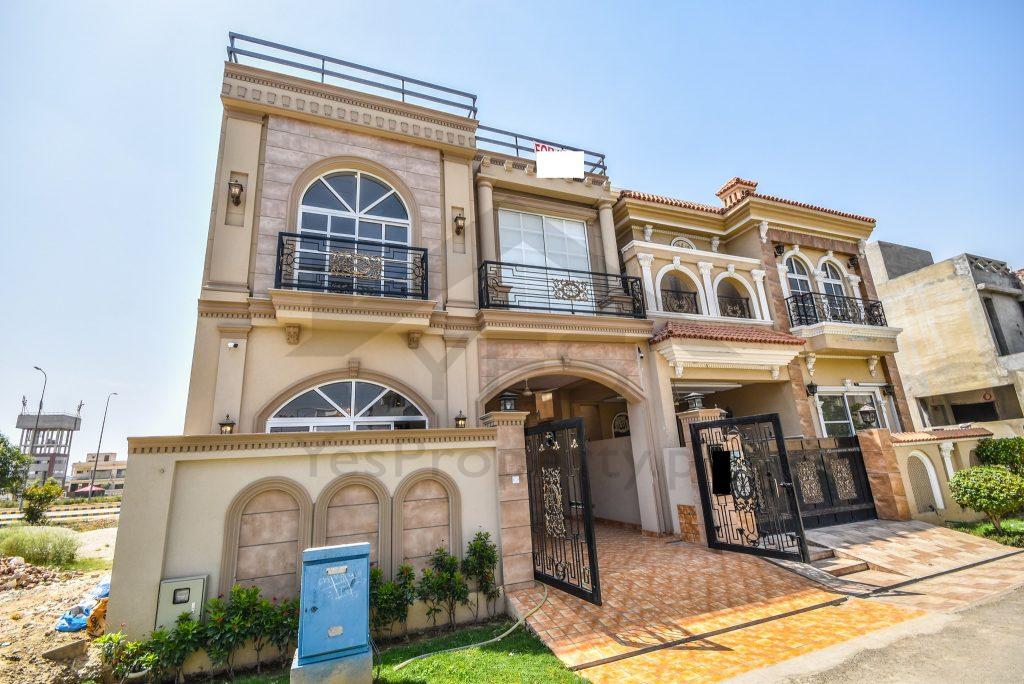 5 Marla Brand New Marvellous Luxurious Designed Spanish House For Sale ...